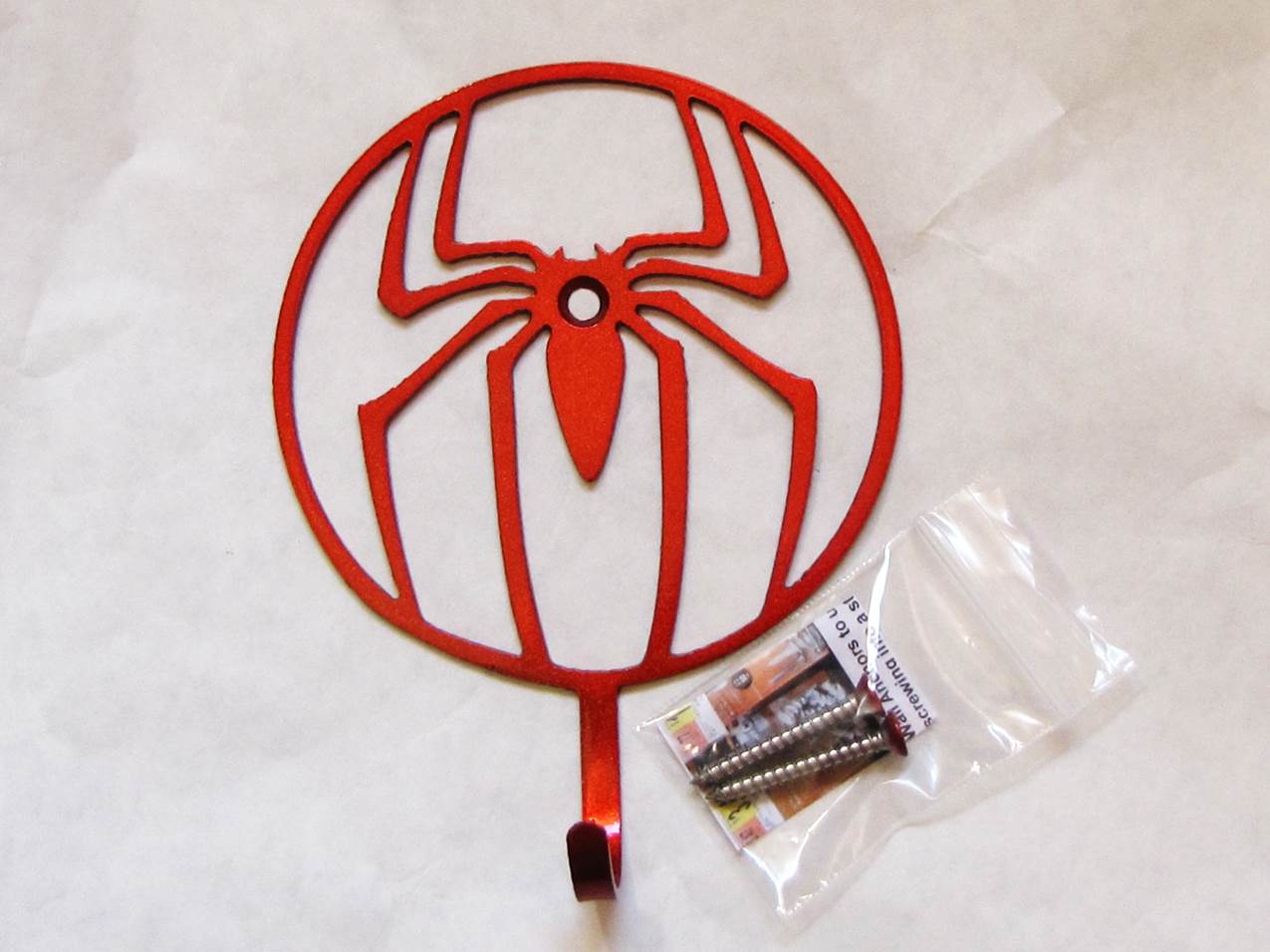 Spider-Man Logo Wall Hook – Designs By Kennedy