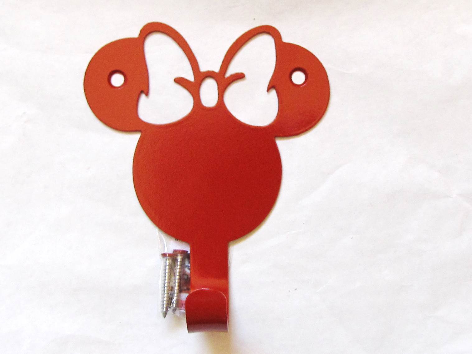 Minnie Mouse Coat or Towel Wall Hook – Designs By Kennedy