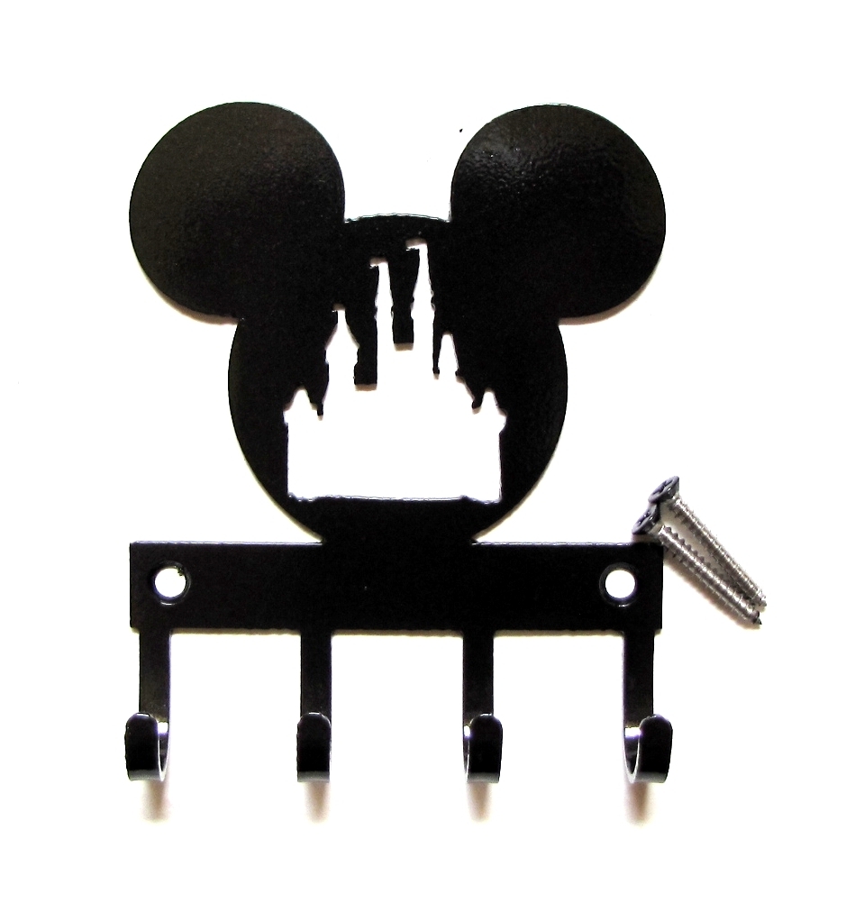Mickey Head with Castle Wall Hooks – Designs By Kennedy