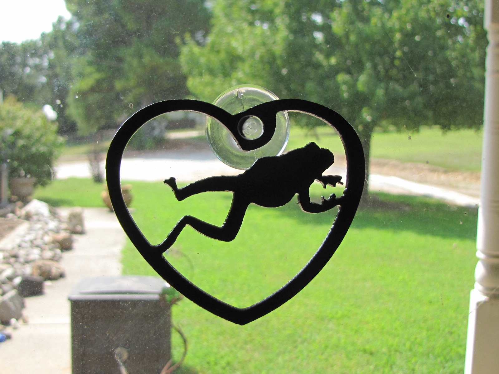Frog Window Art Mirror Decor – Designs By Kennedy Grab this one today!